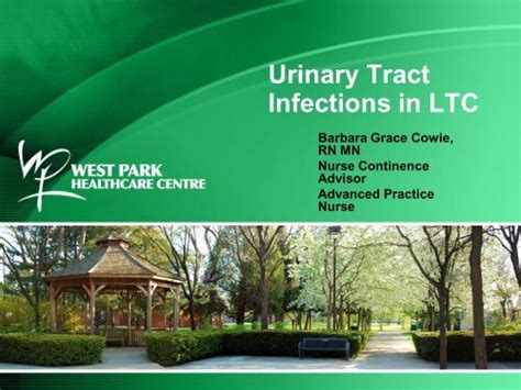 Urinary Tract Infections In Ltc Long Term Care Best Practices Toolkit