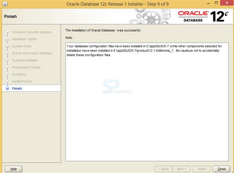 Oracle 12C Installation