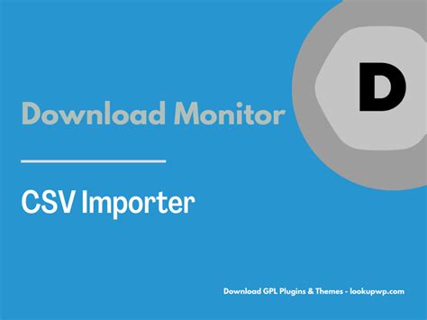 Get Download Monitor Csv Importer Free Download Lookupwp