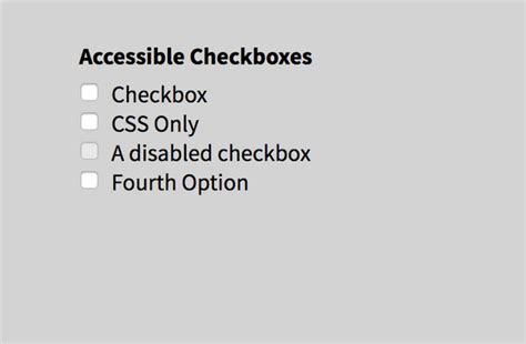 Create Custom Keyboard Accessible Checkboxes A11y With Lindsey