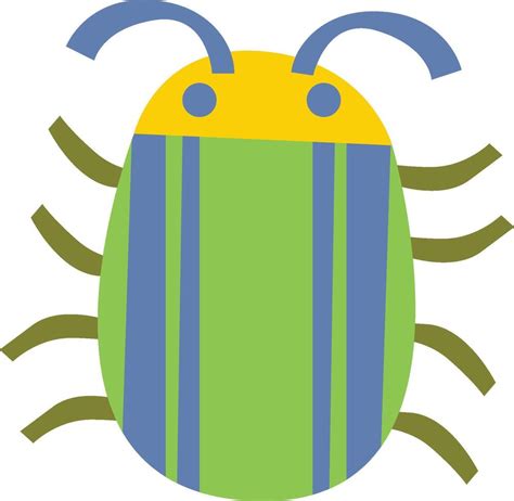 Friendly Bug Paper Cut 65692461 Vector Art At Vecteezy
