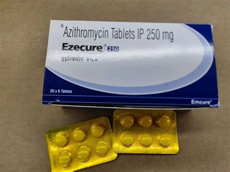 Azithromycin Tablets Strength 250 Mg At ₹ 1056 Box In Noida Id 2853674753273