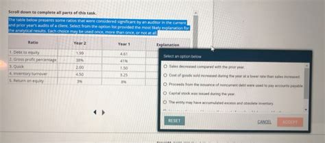 Solved Scroll Down To Complete All Parts Of This Task The