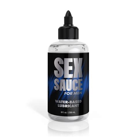 Sex Sauce For Men Water Based Lubricant 8oz Xr Brands