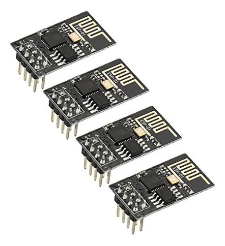 Módulo Wifi Serial Esp8266 De 4 Piezas Esp 01 Tran Inalámbri Cuotas