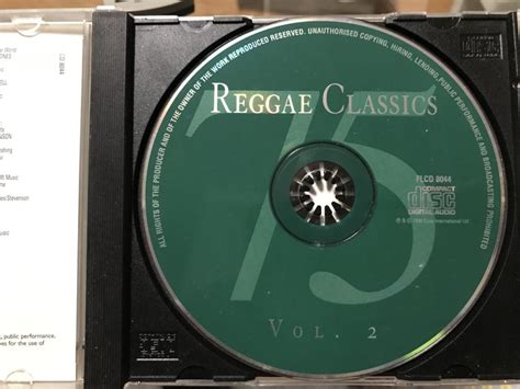 Cd Reggae Classics Greatest Hits Volume 2 25 Pjesama