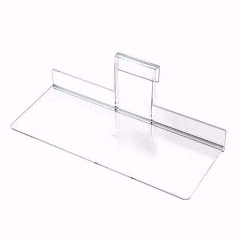 Gridwall Economy Acrylic Shelf 10x4 Display Warehouse Retail Fixtures Display Cases And