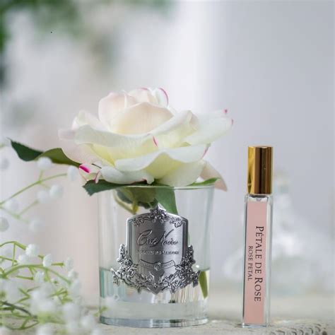 Cote Noire Perfumed Natural Touch Single Rose Clear Pink Blush G