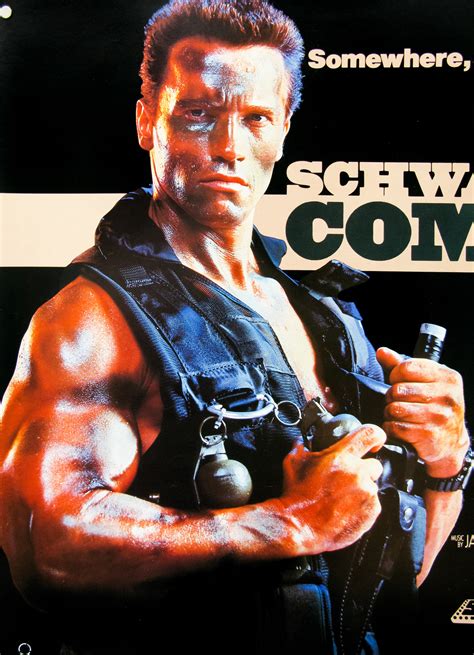 Commando 1985 Poster