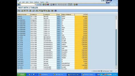 Sap Alv Report 4 Sap Abap Class 30 Youtube