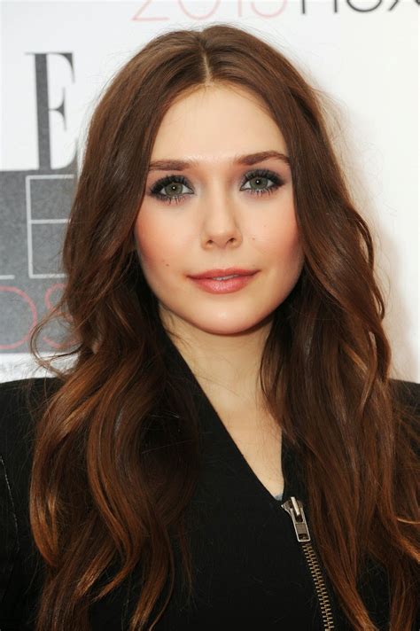 Elizabeth Olsen Dark Hair