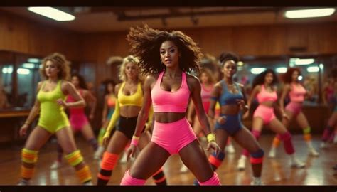 Free Retro Fitness Fun Image Aerobics Retro Vintage Download At