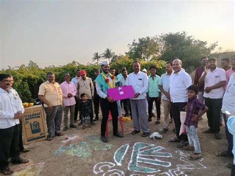 Getting Honour From The Farmers Gives Pleasure As A Plant Dr Udaya Kumar K P