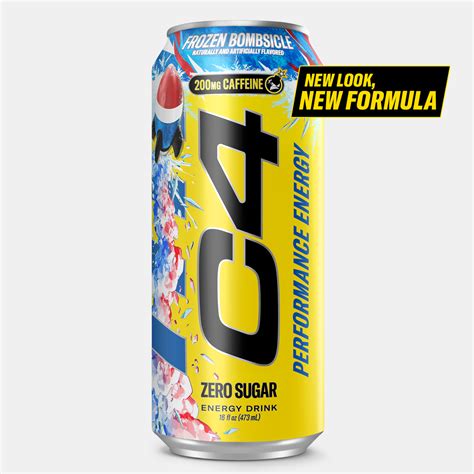 C4® Energy Carbonated Energy Drink 12oz And 16oz 12 Pack Cellucor