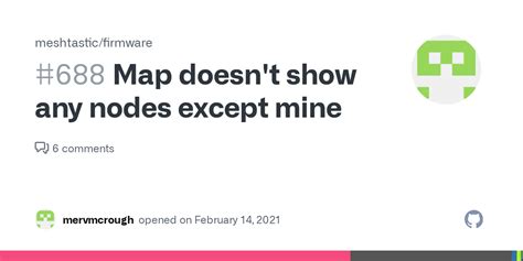 Map Doesnt Show Any Nodes Except Mine · Issue 688 · Meshtastic Firmware · Github