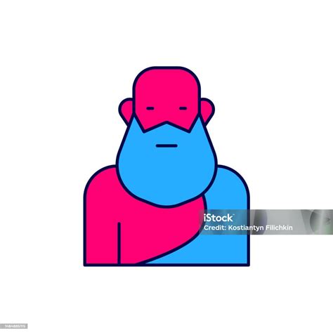 채워진 윤곽선 소크라테스 아이콘은 흰색 배경에 분리되어 있습니다 소크라트 고대 그리스 아테네 고대 철학 벡터 아리스토텔레스에 대한 스톡 벡터 아트 및 기타 이미지 Istock