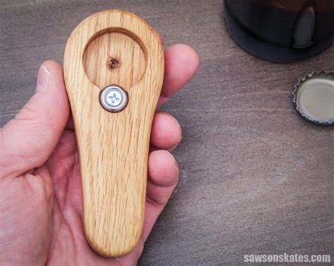 Diy Wooden Bottle Opener Pop Tops In Style Saws On Skates®