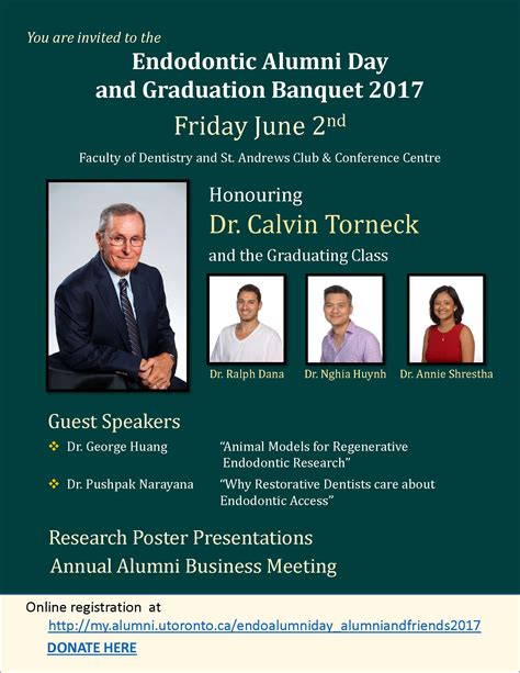 Events Faculty Of Dentistry University Of Toronto