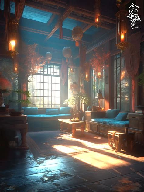 超美古风室内场景 这种谁懂啊 花瓣网