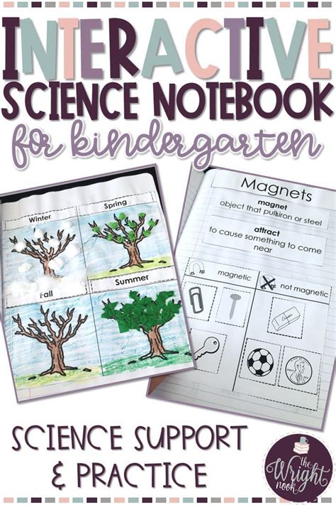 Interactive Notebook For Science In Kindergarten Interactive Science