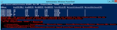 Tutorial Hyper V Configuracion De Hyper V Resource Metering En Windows Server 2012 Pablo