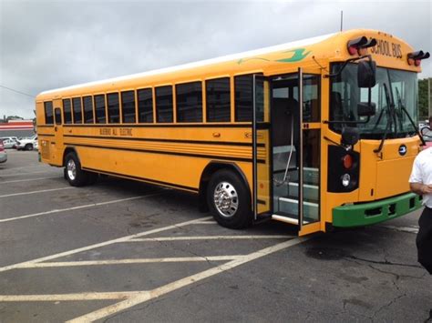 Blue Bird All American Electric School Bus Qualifies For California