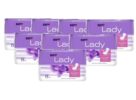 ZESTAW SENI LADY SUPER wkładki urologiczne 10x15sz 11436960235 - Allegro.pl