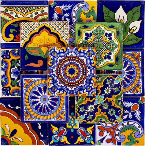 Azulejos De Cerámica Talavera Mexicanos Pintados A Chile Ubuy