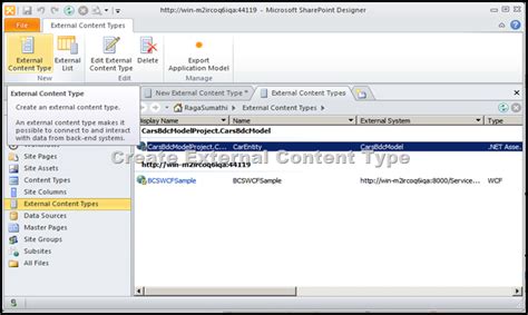 bytes matters business connectivity service bcs using wcf in