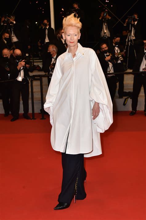 Tilda Swinton Mode British Fashion Awards 2022 Tilda Swinton Catches