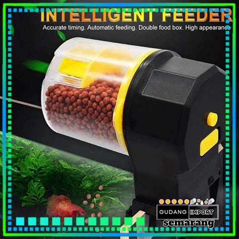 Jual Alat Pemberi Pakan Ikan Otomatis Dispenser Makanan Makan Ikan Aquarium Automatic Food