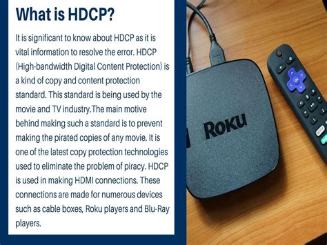 Solution For Roku Hdcp Error Code 020