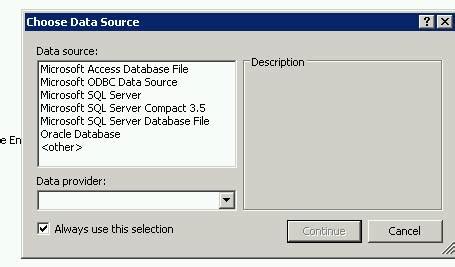 SQL Server Compact Provider Is Not In List For EF Stack Overflow