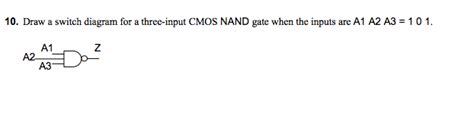 Solved 1 The Output Of A 4 Input NAND Gate Is 1 What Can Chegg Com