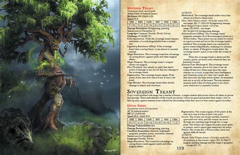 5 Spread Sovereign Treant Epic Dnd 5e EN World D D Tabletop RPG
