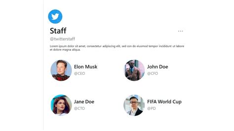 Free Twitter Template PowerPoint Google Slides