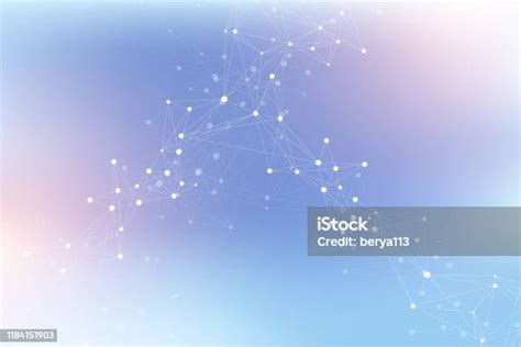 과학 벡터 일러스트 유전 공학 및 유전자 조작 개념 Dna 나선 Dna 가닥 분자 또는 원자 뉴런 과학 또는 의료 배경에 대한