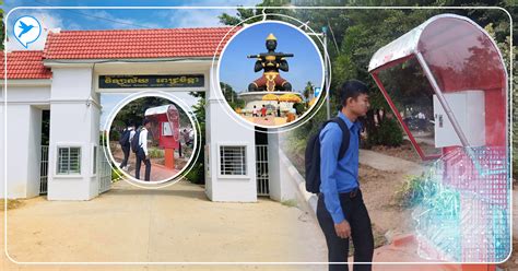 សាលាទំនើប វិទ្យាល័យពេជ្រចិន្តាក្នុងខេត្តបាត់ដំបង ប្រើបច្ចេកវិទ្យាស្កេនមុខសិស្ស