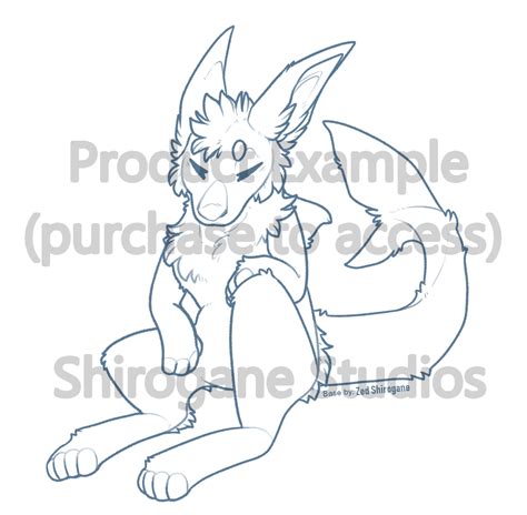 Manokit Ref Sheet Base — Shirogane Studios