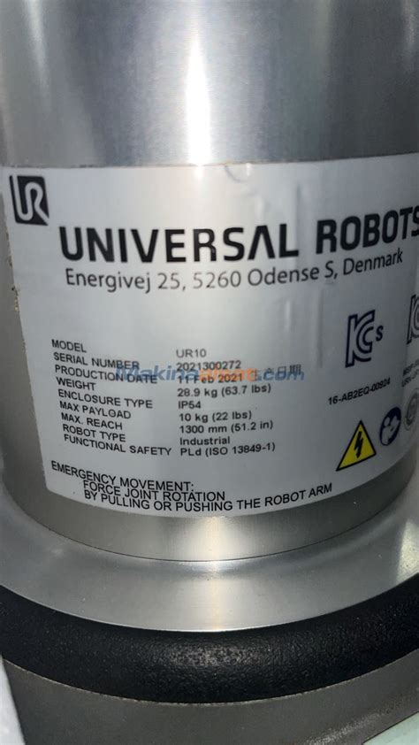 Satılık Ikinci El Universal Ur10 Model Yili 2021 Kolaboratİf Robot Cobot Robot Kol