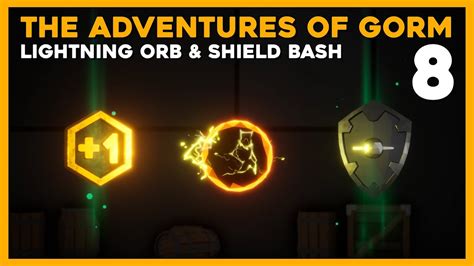 Devlog 8 Lightning Orb And Shield Bash The Adventures Of Gorm Unreal Engine 4 Game