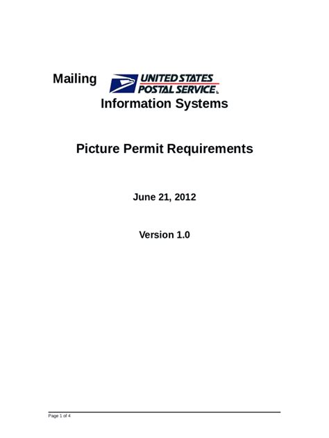 Mailing Ination Systems Picture Permit Imprint Indicia