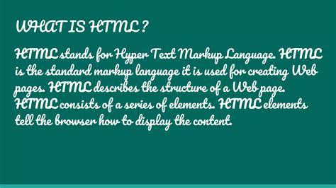 What Is Html Pptx