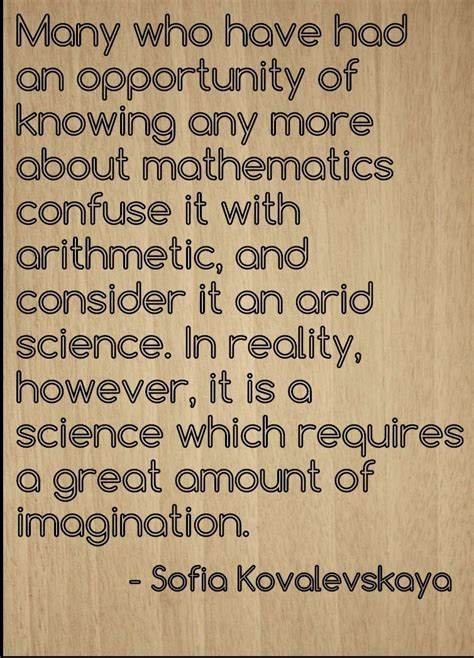Sofia Kovalevskaya Quotes