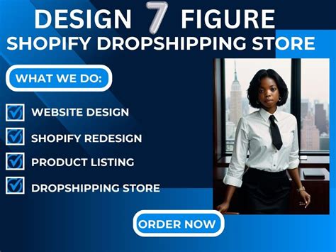 7 Figure Shopify Dropshipping Website Shopify Store Redesign Upwork