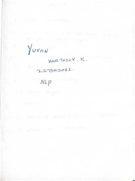 Yuvan Nlp Exam 22bai061 Pdf