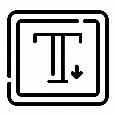 Font Size Text Editing Typography Design Ui Icon Download On