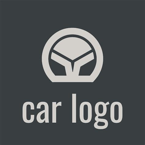 자동차 로고 디자인 벡터 일러스트 레이 션 프리미엄 벡터