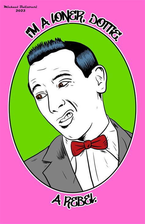 Pee Wee Herman Rebel By Blacksnowcomics On Deviantart