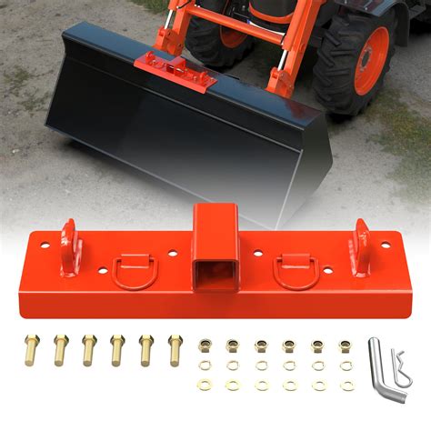 Sulythw Tractor Bucket Hooks 1 4 Bolt On Grab Hooks And 2 Receiver Compact